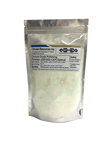 Optical Grade Cerium Oxide Polishing Powder 1lb (454G), TREO 99.5% ...
