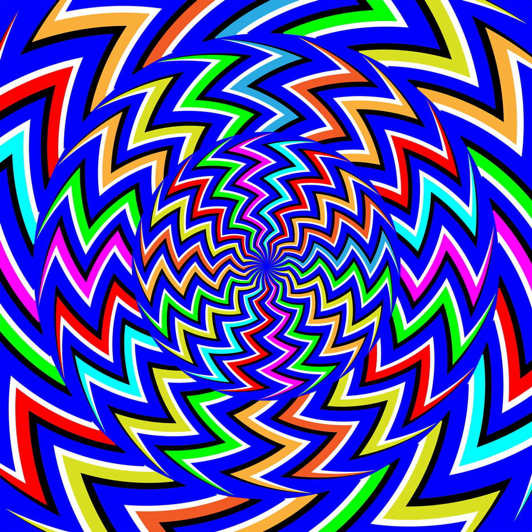 Optical Illusion 24"x24" Photographic Print Poster Art Print Dynamic ...