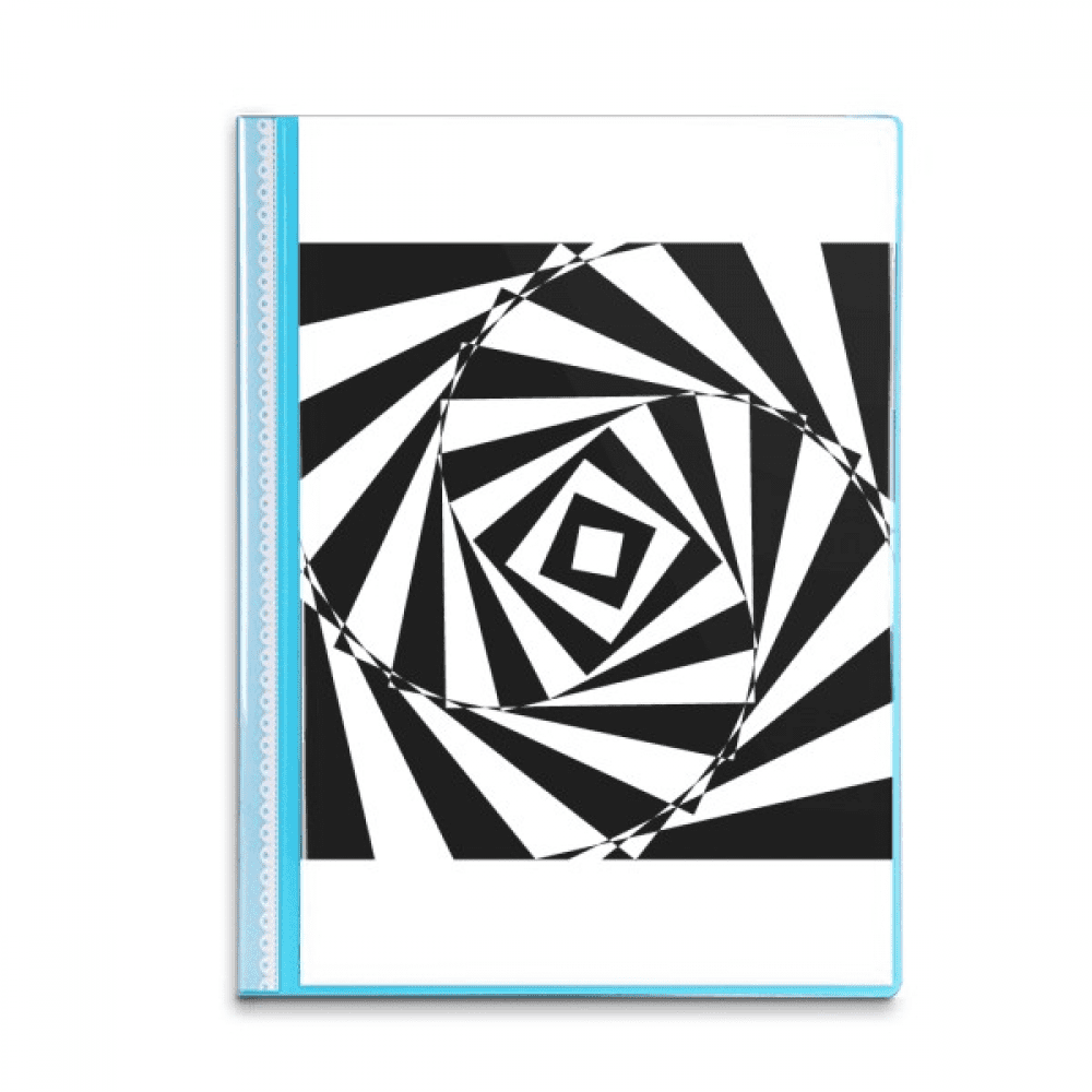 Optical Illusion Art Deco Fashion Book Sheet Protectors Portfolio ...