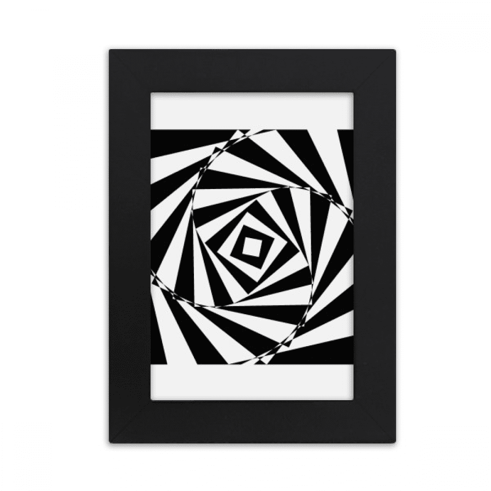 Optical Illusion Art Deco Fashion Desktop Photo Frame Picture Display ...