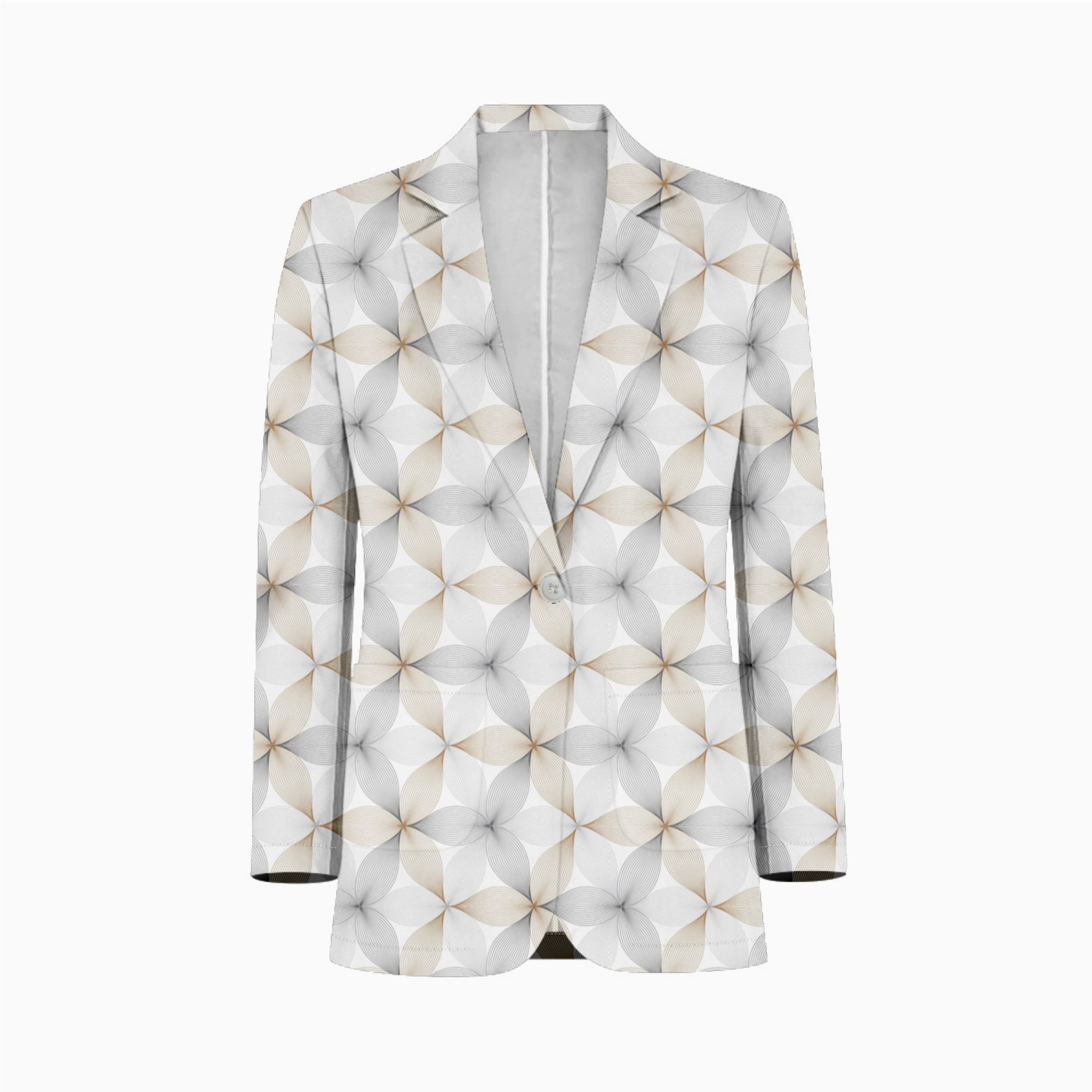 Optical Illusion Mandala Customized Men's Suits full man Shawl Collar ...