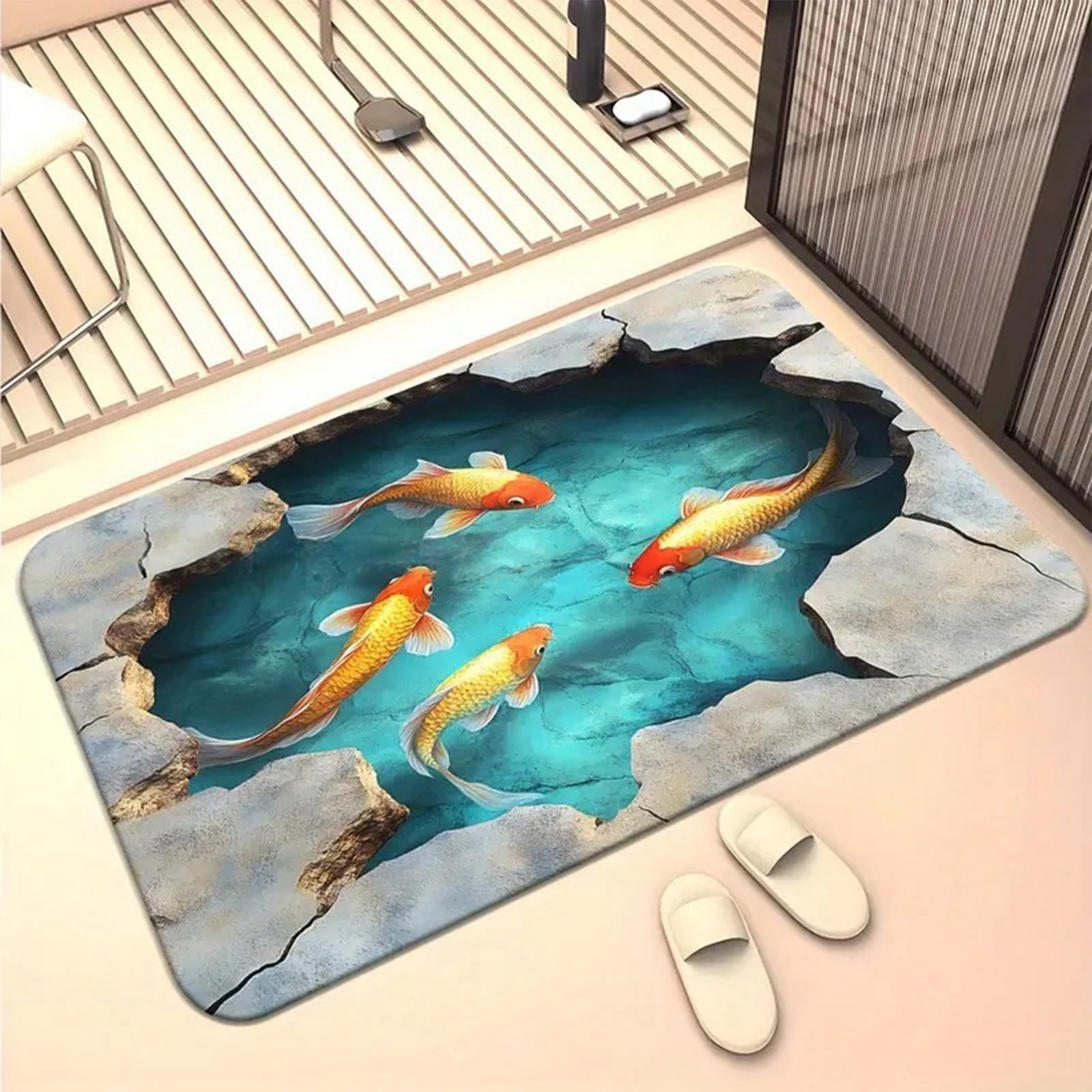 Optical Illusion Rug Rugs That Look Like A Hole,2026 3D Hole Rug - Dog ...