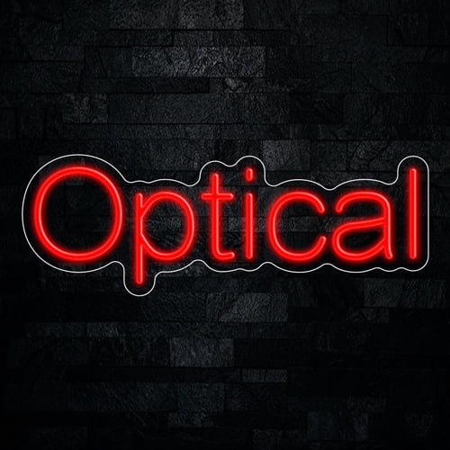 Optical LED Neon Sign 23"L x 8"H #33274 - Walmart.com