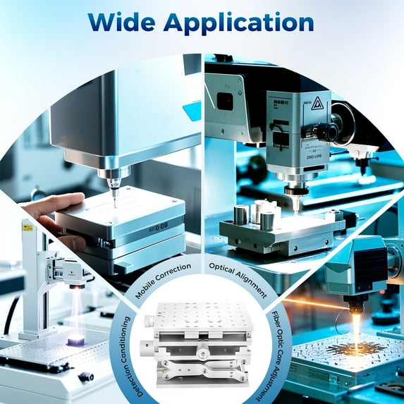 Optical Lab XYZ Axis 3D Workbench 3 Axis Moving Work Table Laser ...