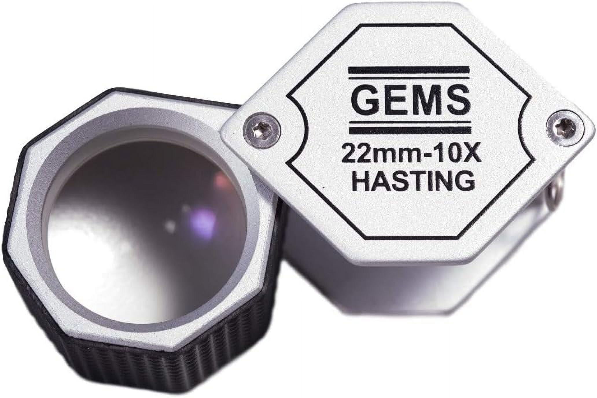 Optical Lens 10x Triplet Achromatic Coated Lens 22MM Chrome with Rubber ...