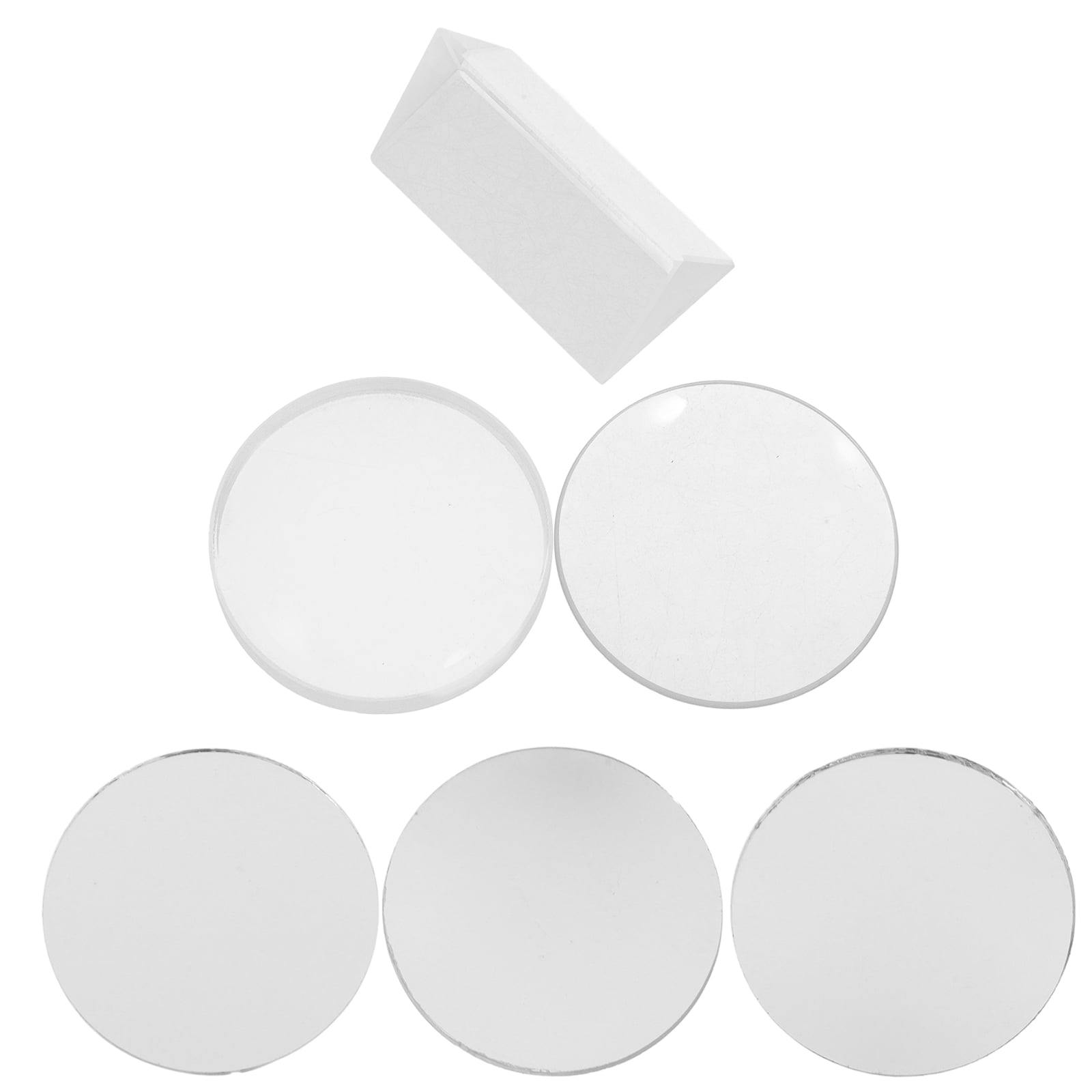 Pawsdot Physics Science Kit Optical Lens Convex Concave Glass 6Set for ...