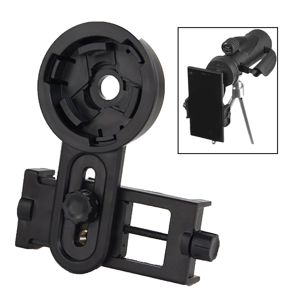 Optical Monocular Telescope Universal Mobile Phone Holder Adapter Clip ...