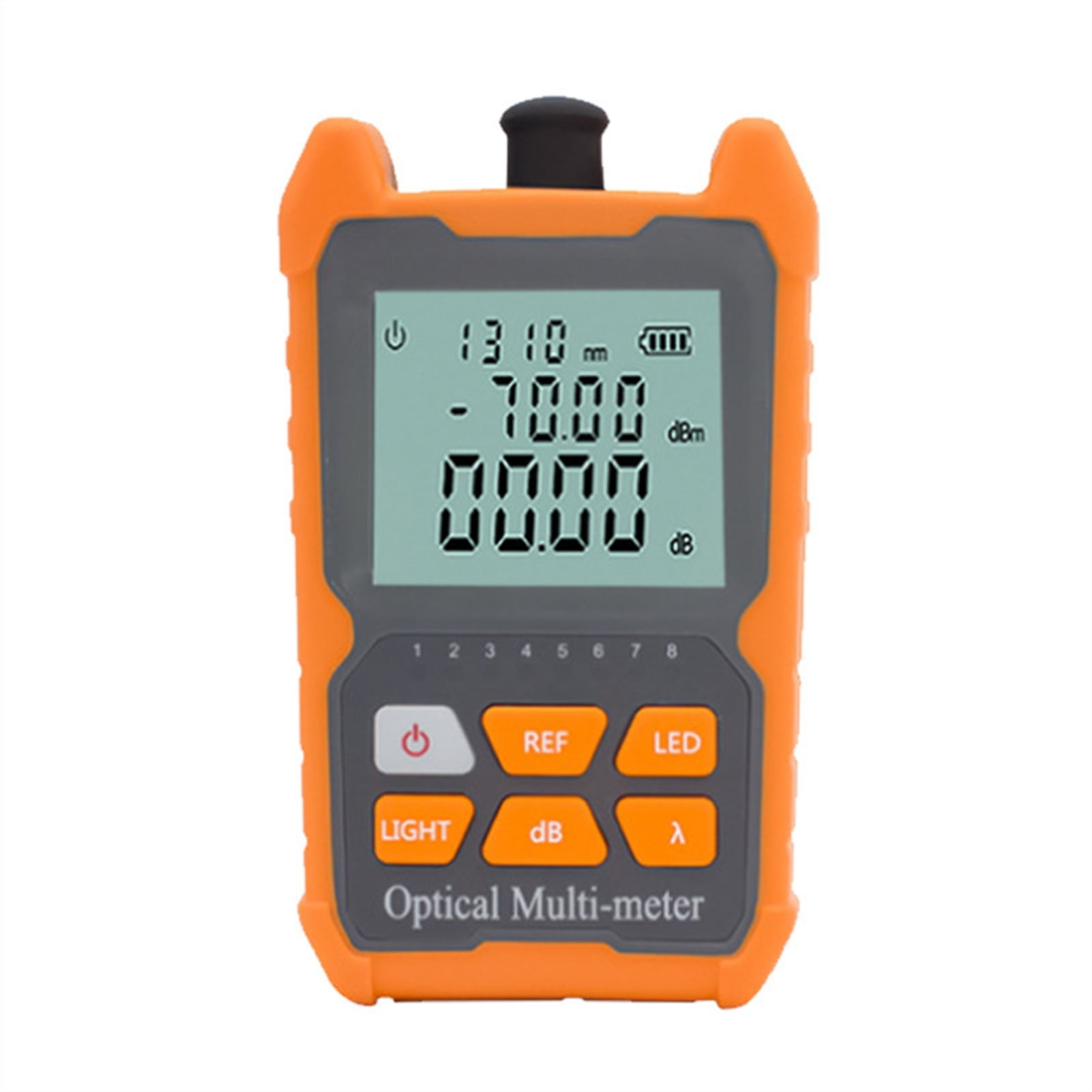 Optical Power Meter Mini Optical Fiber Cable Optical Attenuation Tester ...