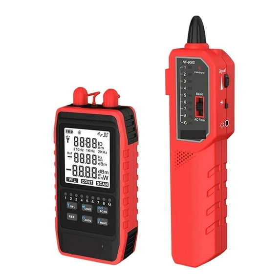 Optical Power Meter Portable Fiber Optic Cable Tester FC/SC/ST ...