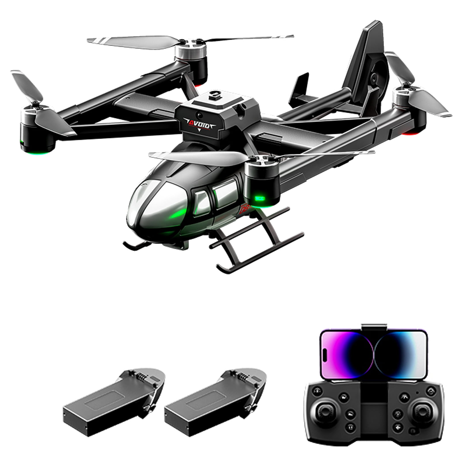 Optical Remote Control Quadcopter Remote Control Helicopter With Dual ...