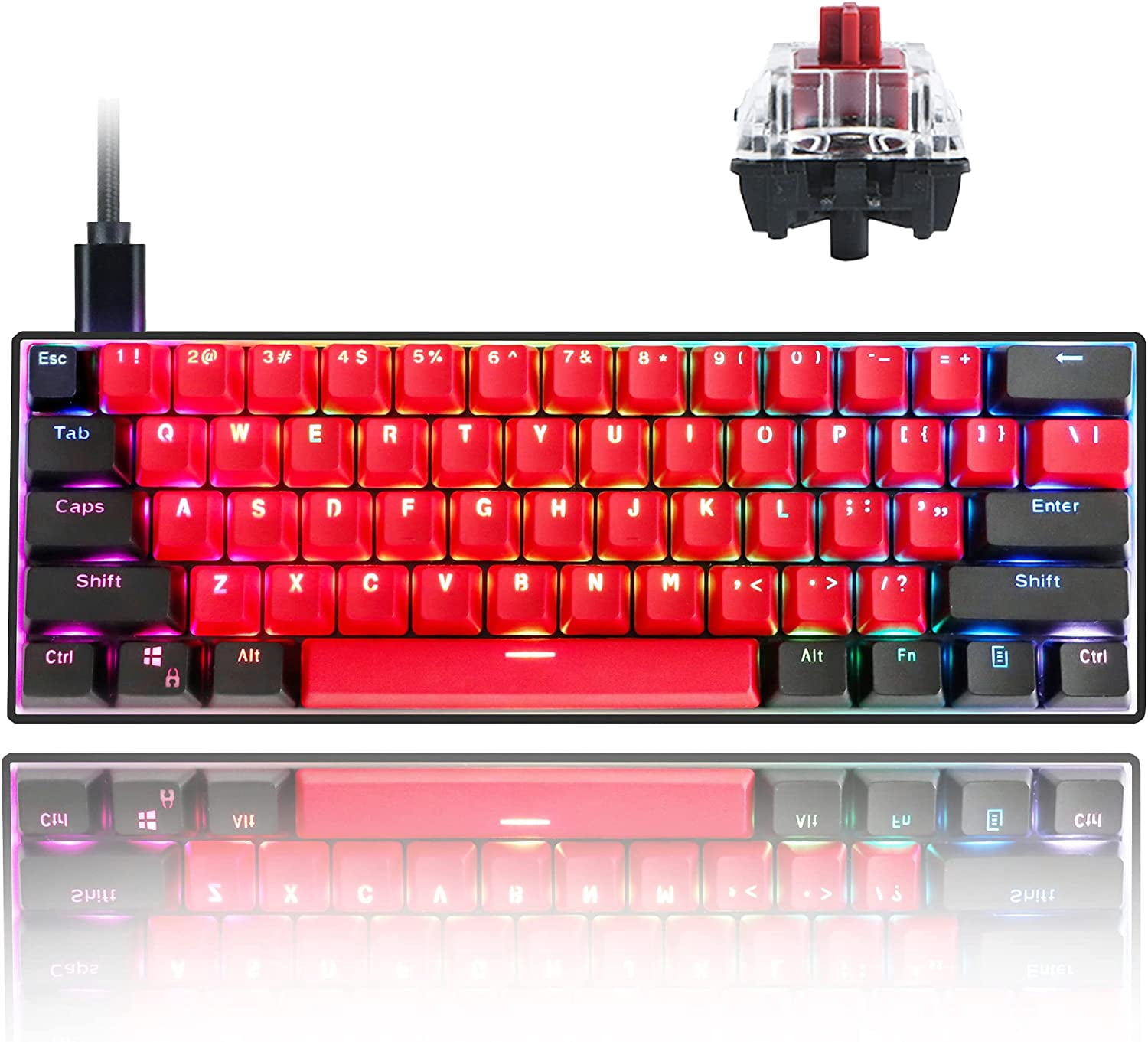 Optical Switch & Hot Swappable】--Hot-swap switches allows you to change ...