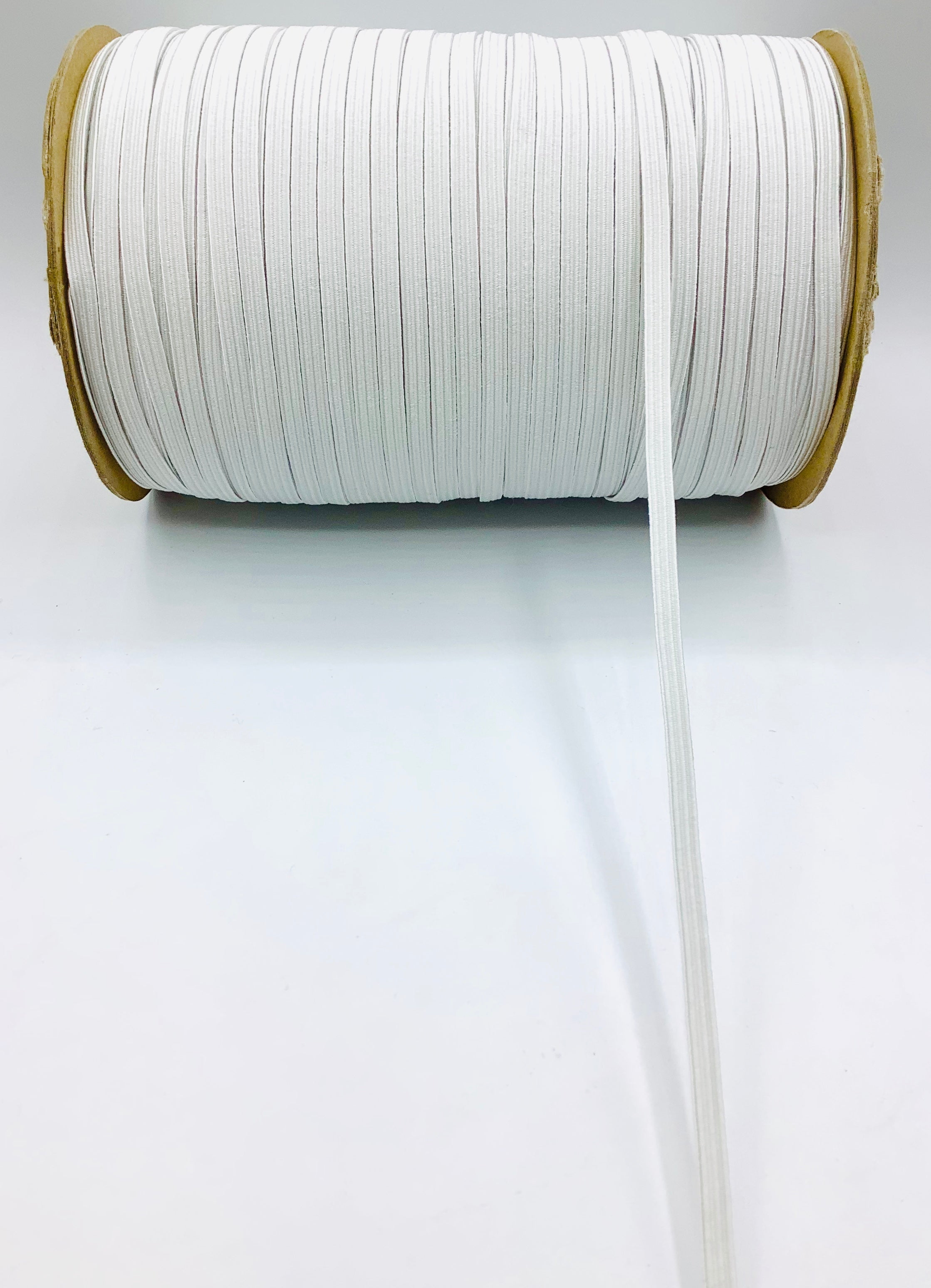 Optical White 1/4" Braided Elastic Stretch - Walmart.com