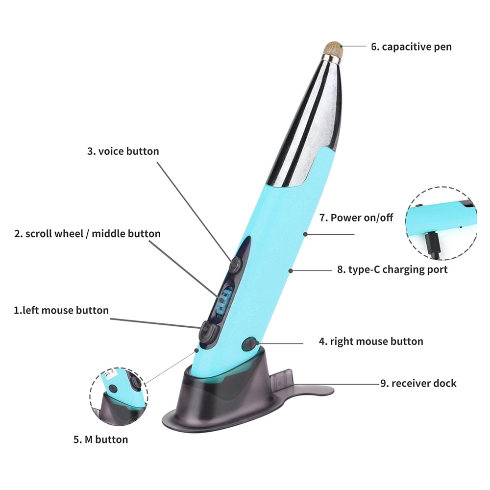 Optical indicator,Pen Pc Laptop Pc Laptop Notebook Pen 4 Voice Adjust ...