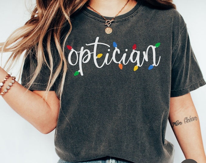 Optician Lights Shirt, Optometry Shirts, Optometry XMas , Optometry ...