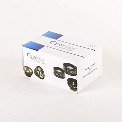 Opticlear Ophthalmic Aspheric Lenses in Different Sizes of 90D (90D ...