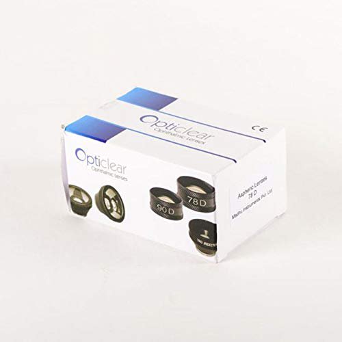 Opticlear Ophthalmic Aspheric Lenses in Different Sizes of 90D (90D ...