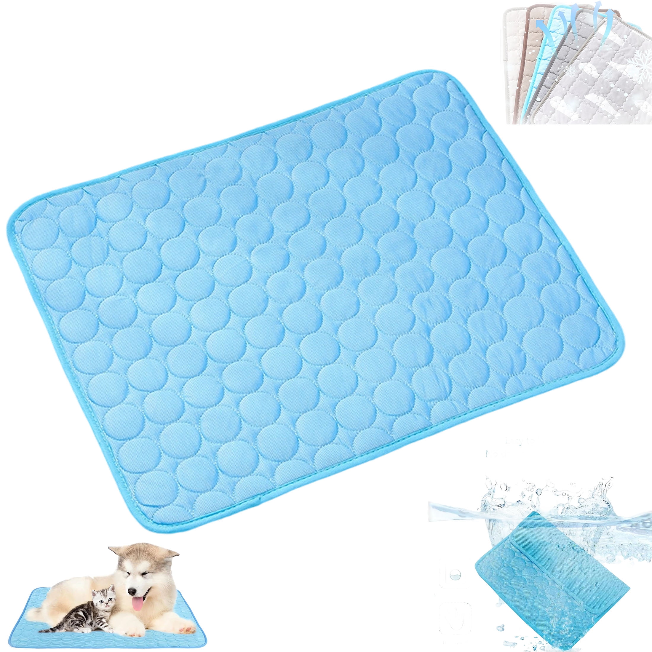 Opticnock Dog Cooling Mat - 2025 New Self-Cooling Gel Pad for Dogs ...