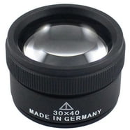 Solid Brass Magnifying Glass Desktop Magnifier Round Ball Concave Desk ...