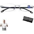 Opticx Self Adjusting Glasses, Auto Focus Intelligent Zoom Anti-Blue ...
