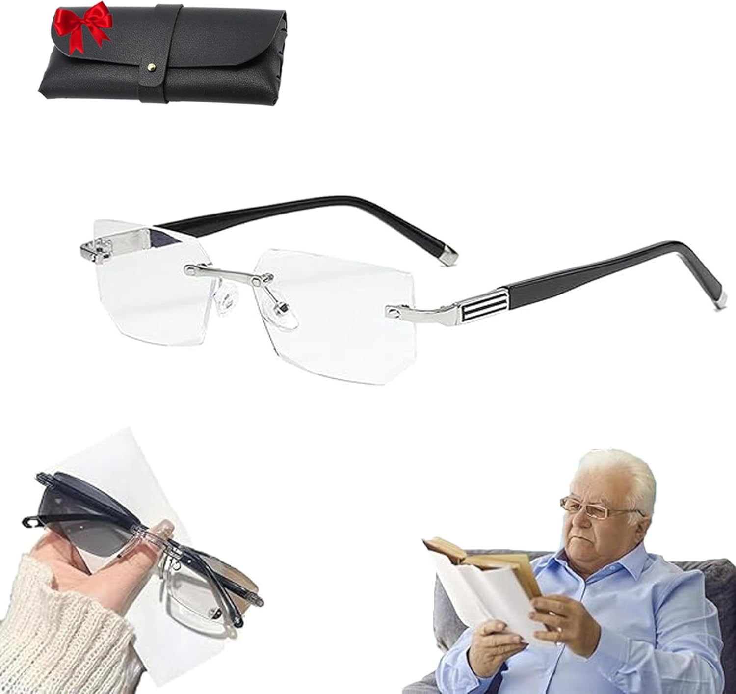 Opticx Self Adjusting Glasses, Opticx Intelligent Zoom Anti Blue Light ...