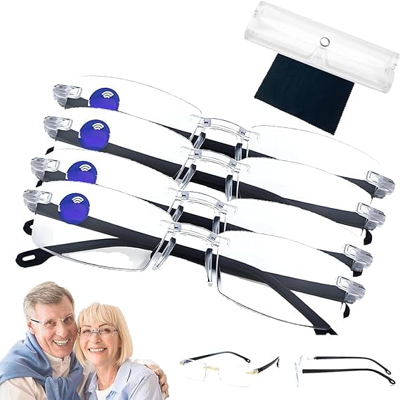 Opticx Self Adjusting Glasses, Smart Blue Light Adjusting Glasses for ...