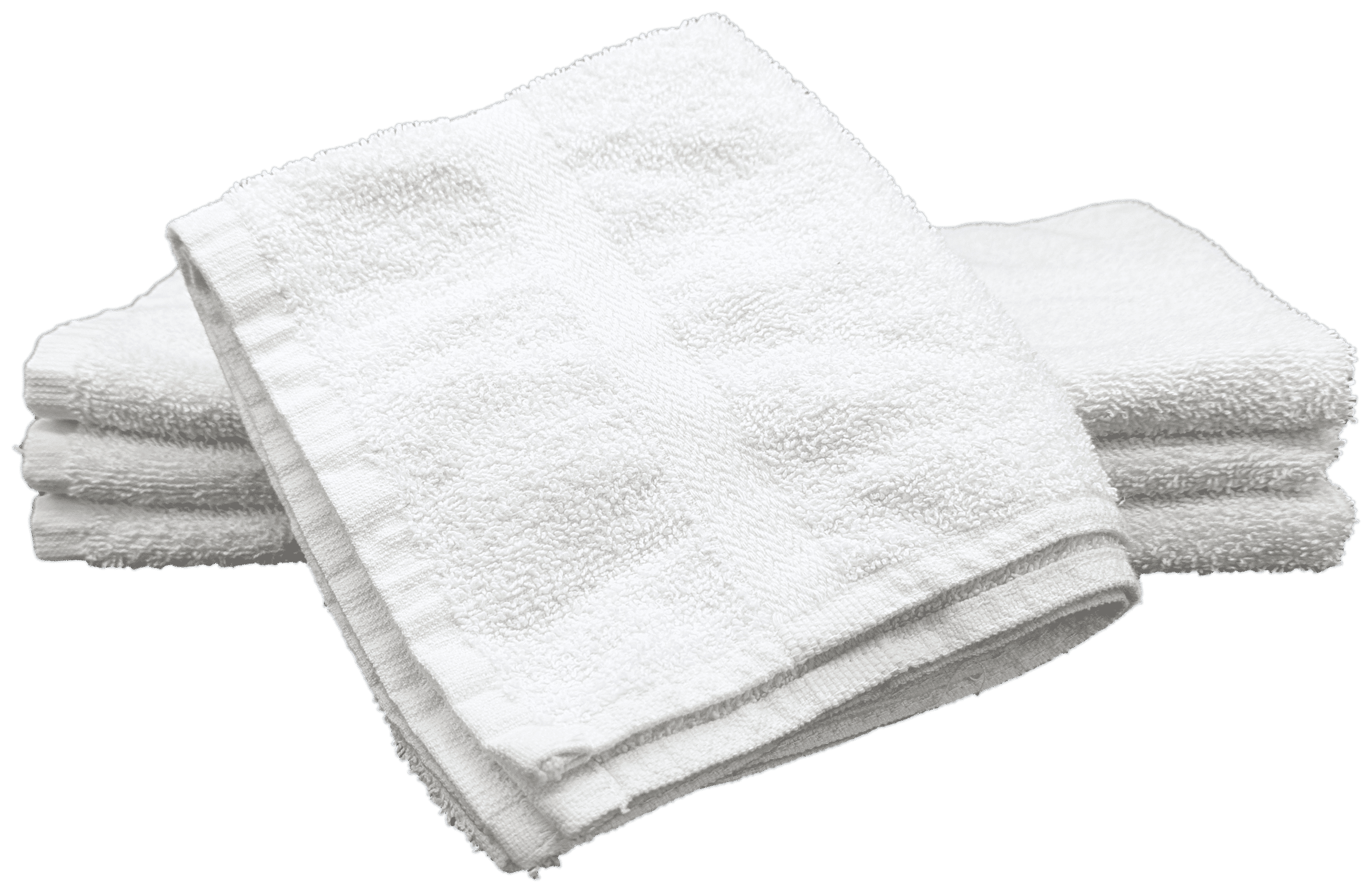 Set of 8 - 16" x 30" White Hand Towels | 100% Cotton | Hotel Value ...