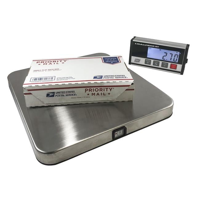 Optima Home Scales CMD-330-BT Commander Stainless Steel Shipping ...