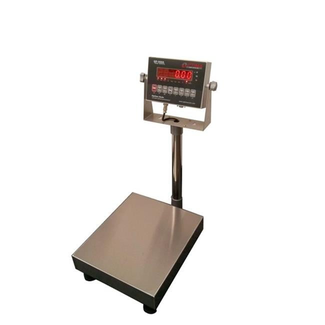 Optima Scales NTEP Bench Scale - 12 x 14 in.- 100 x 0.02 lb. - Walmart.com