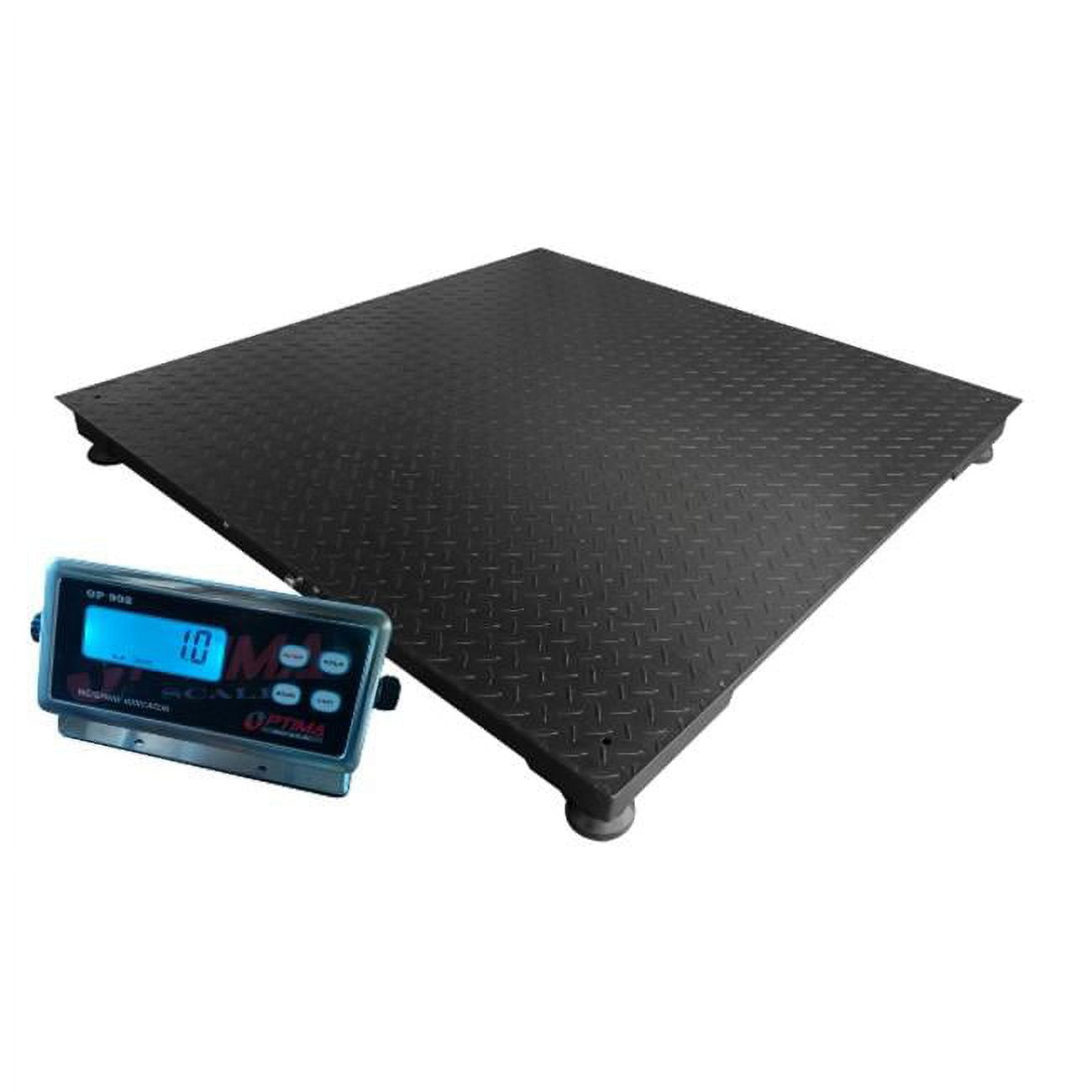 Optima Scales OP-916-5x5-10-NN Heavy Duty Pallet Scale - 5 x 5 ft.- 10K ...