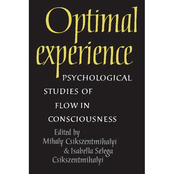 Optimal Experience: Psychological Studies of Flow in Consciousness ...