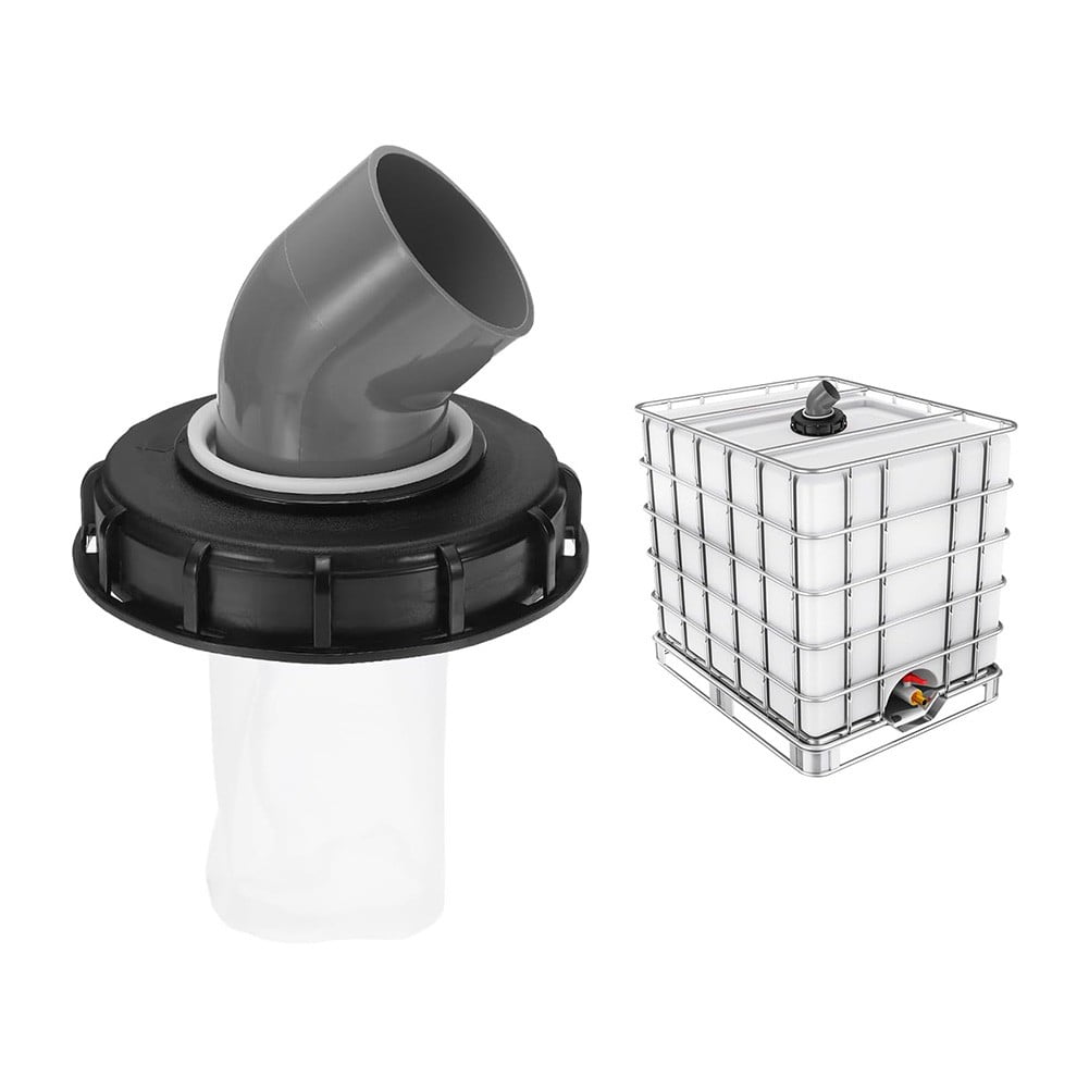 Optimal Rainwater Filtration with IBC Lid Filter Cover for Quick Setup ...