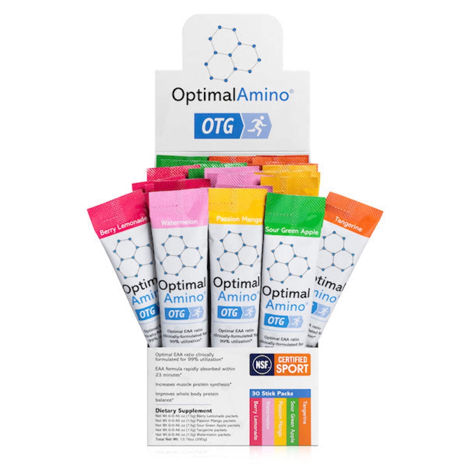 OptimalAmino® OTG Variety - 30 Servings - Walmart.com