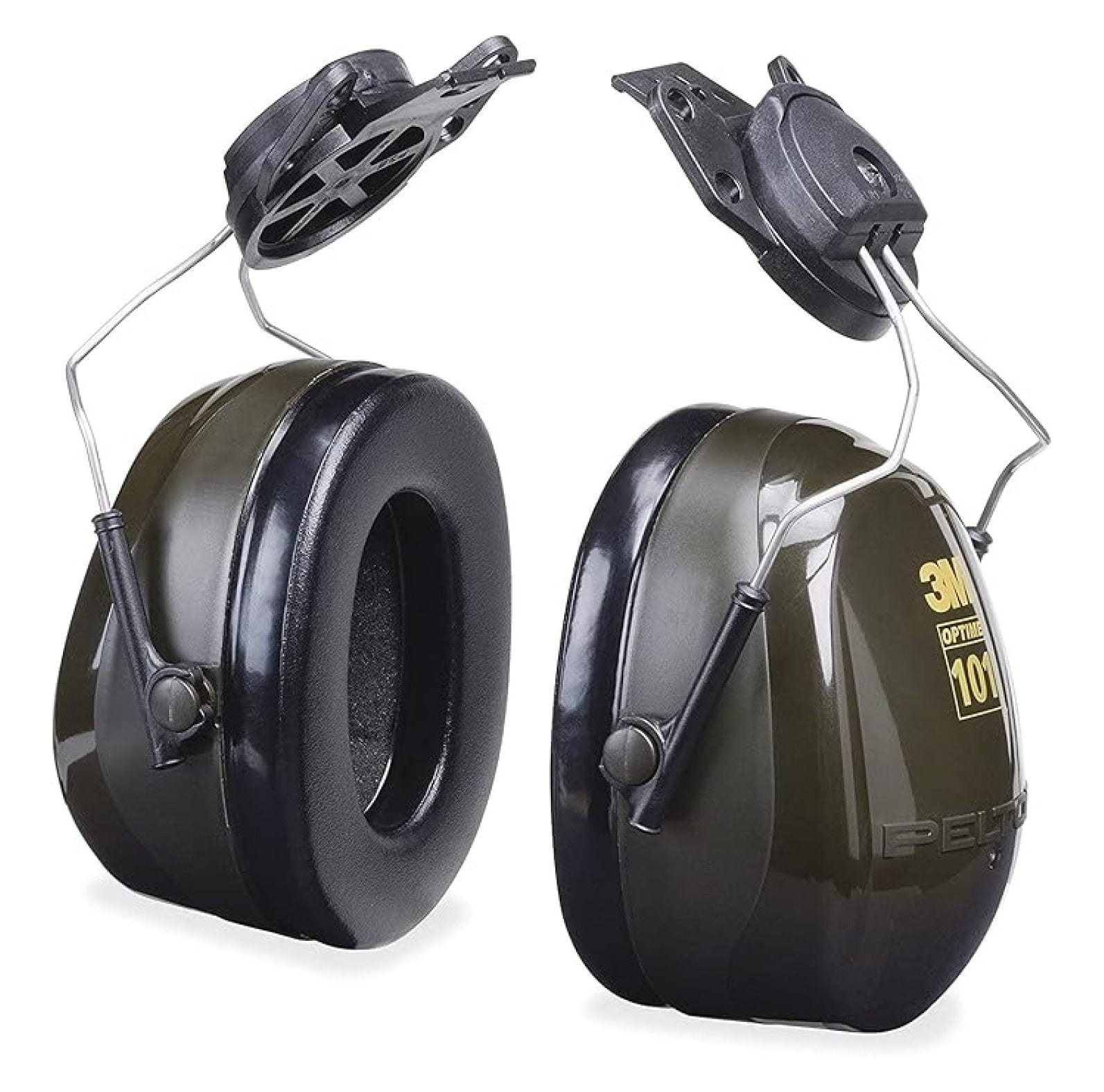 Optime 101 Helmet Attachable Earmuff,Green - Walmart.com