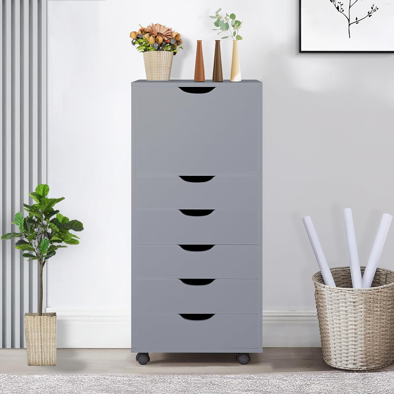 Optimized for Office, Craft, and Clothing Storage! Carly Tall Design 6 ...