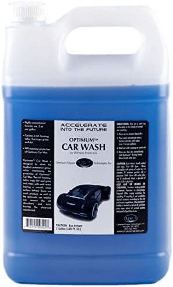 Optimum Car Wash - 1 Gallon, Biodegradable Foaming Car Wash Soap, For ...