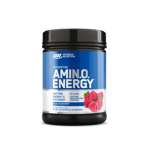 Optimum Nutrition, Essential Amino Energy, Blue Raspberry, 1.29 lb, 65 ...