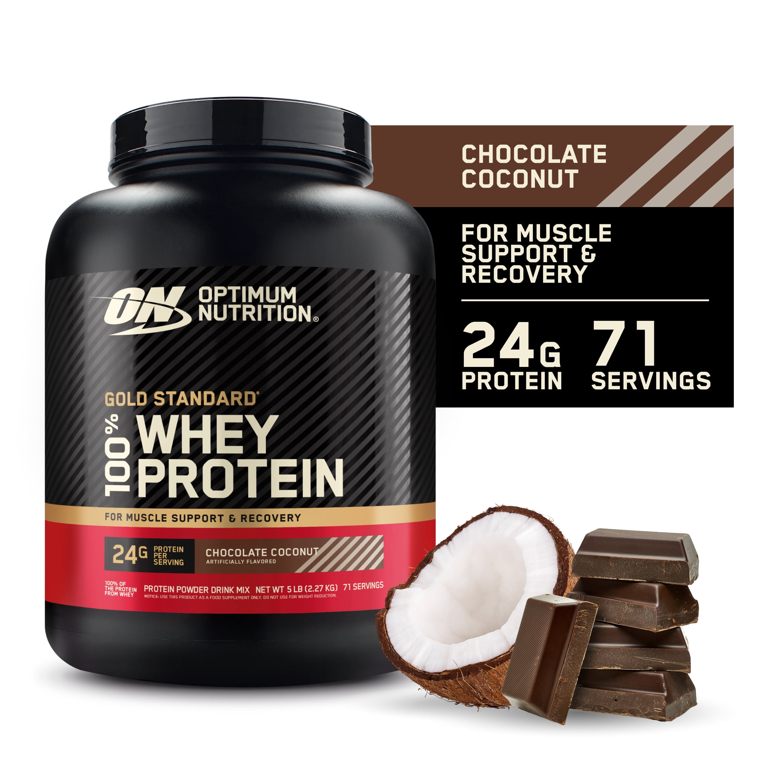 Optimum Nutrition Gold Standard 100% Whey Isolate Protein Powder ...