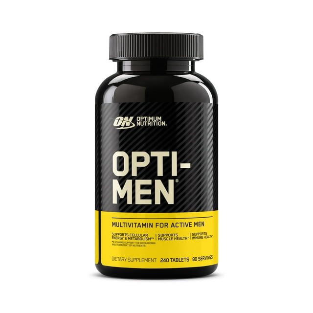 Optimum Nutrition Opti-Men Sport Multivitamin, Energy & Mineral Pack ...