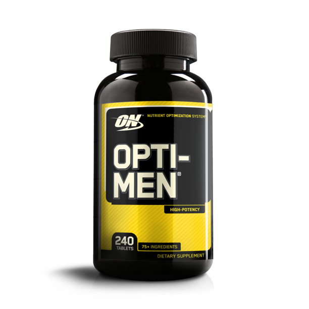Optimum Nutrition, Opti-Men Multivitamin, 240 Tablets, 80 Servings ...
