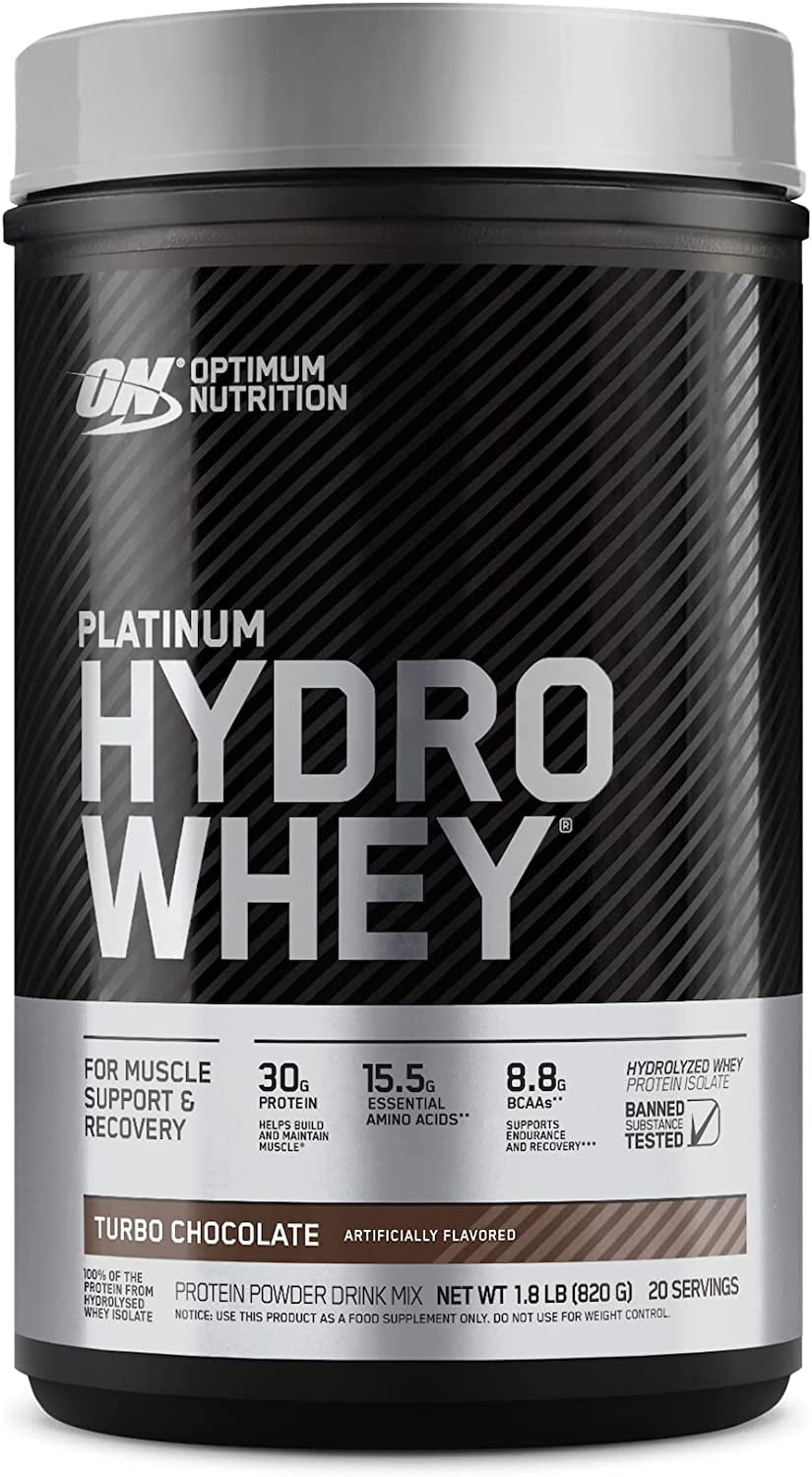 Free Shipping! Optimum Nutrition Platinum Hydro Whey, Turbo Chocolate ...