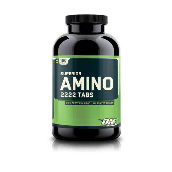 Optimum Nutrition Superior Amino 2222 Tablets, Muscle Recovery BCAA ...