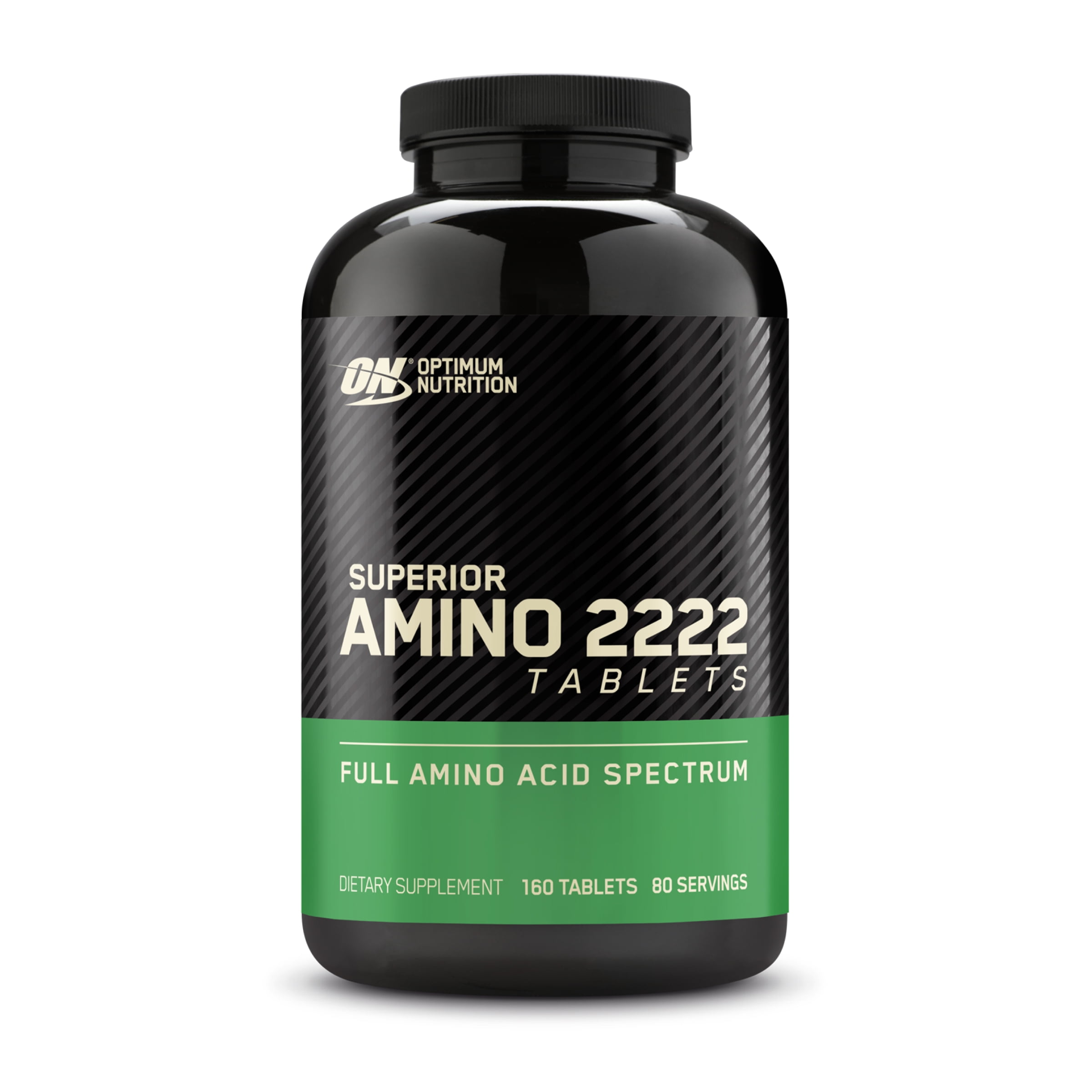 Optimum Nutrition Superior Amino 2222 Tablets, Muscle Recovery BCAA ...