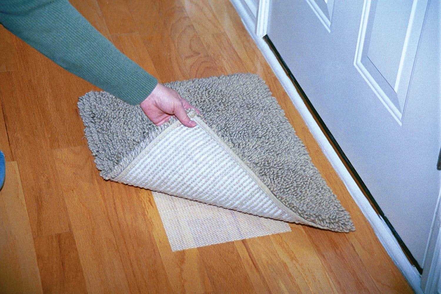 Lok-Lift Rug Gripper, 10 x 20 in, Holds Mats in Place on Carpet, Tile ...