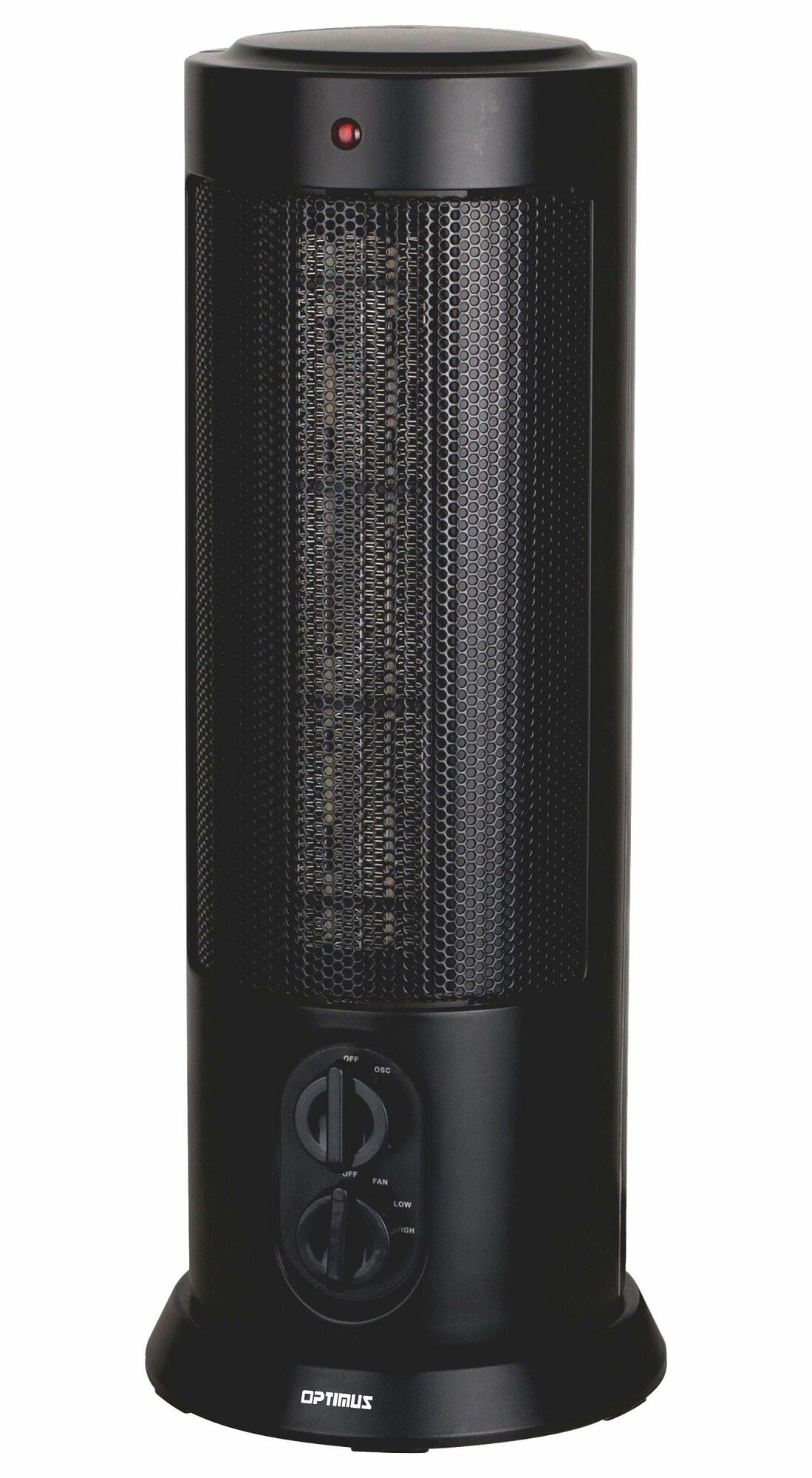 Optimus 18 in. Oscillating Tower Heater w/ Thermostat - Walmart.com