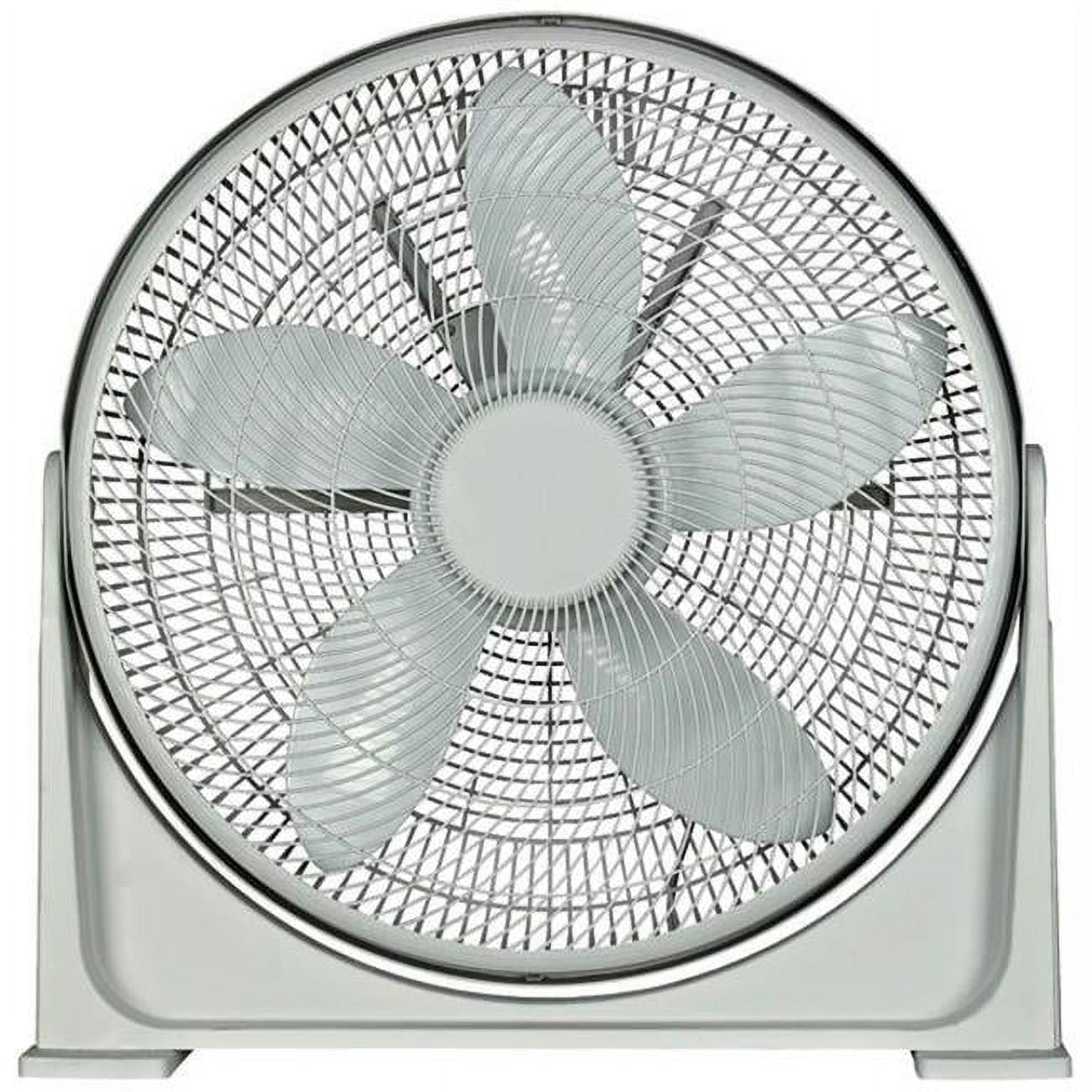 Optimus 20 In. Turbo High Performance Air Circulator Fan, Grey ...