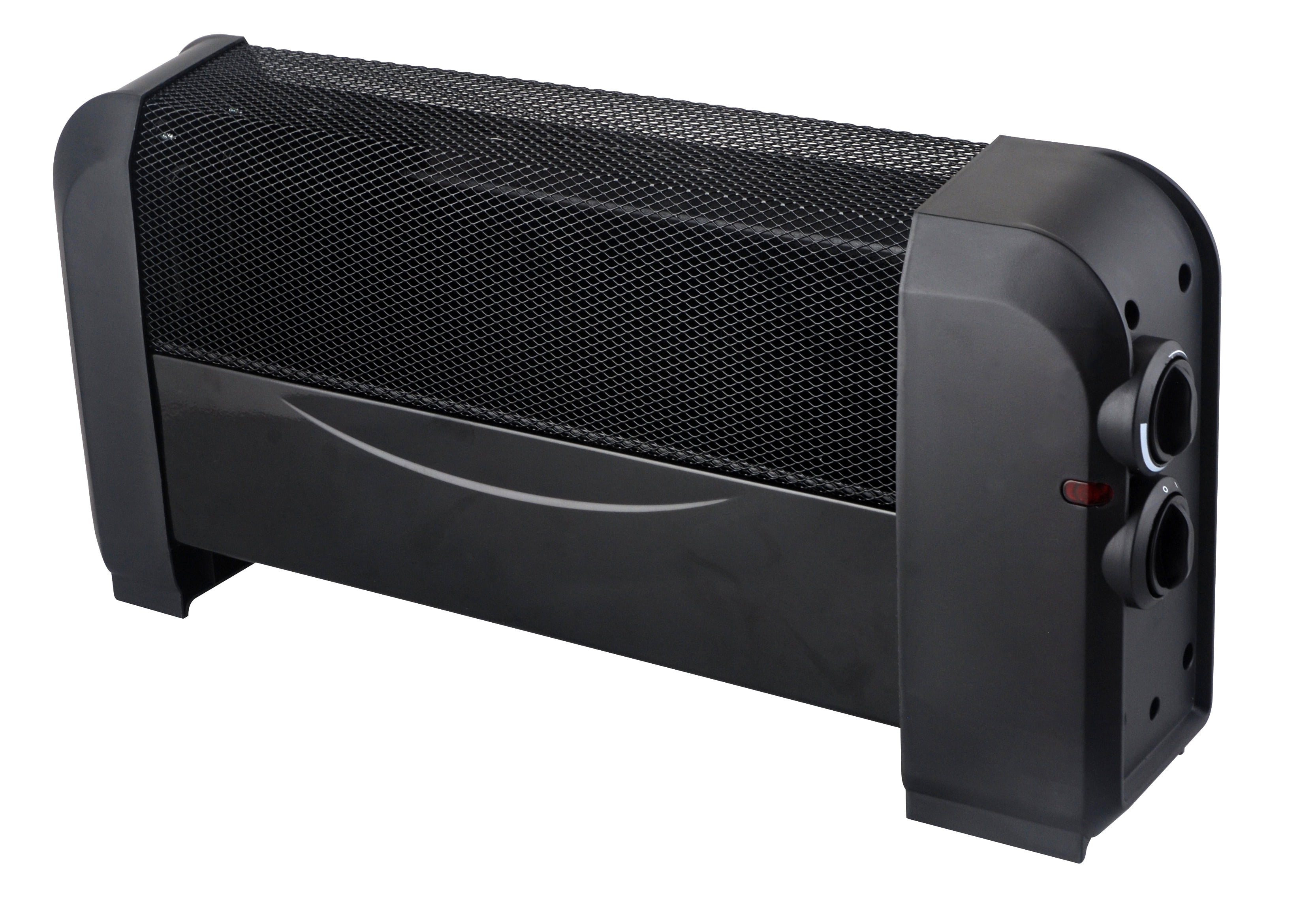 Optimus 25" Electric Baseboard Convection Heater, Black - Walmart.com