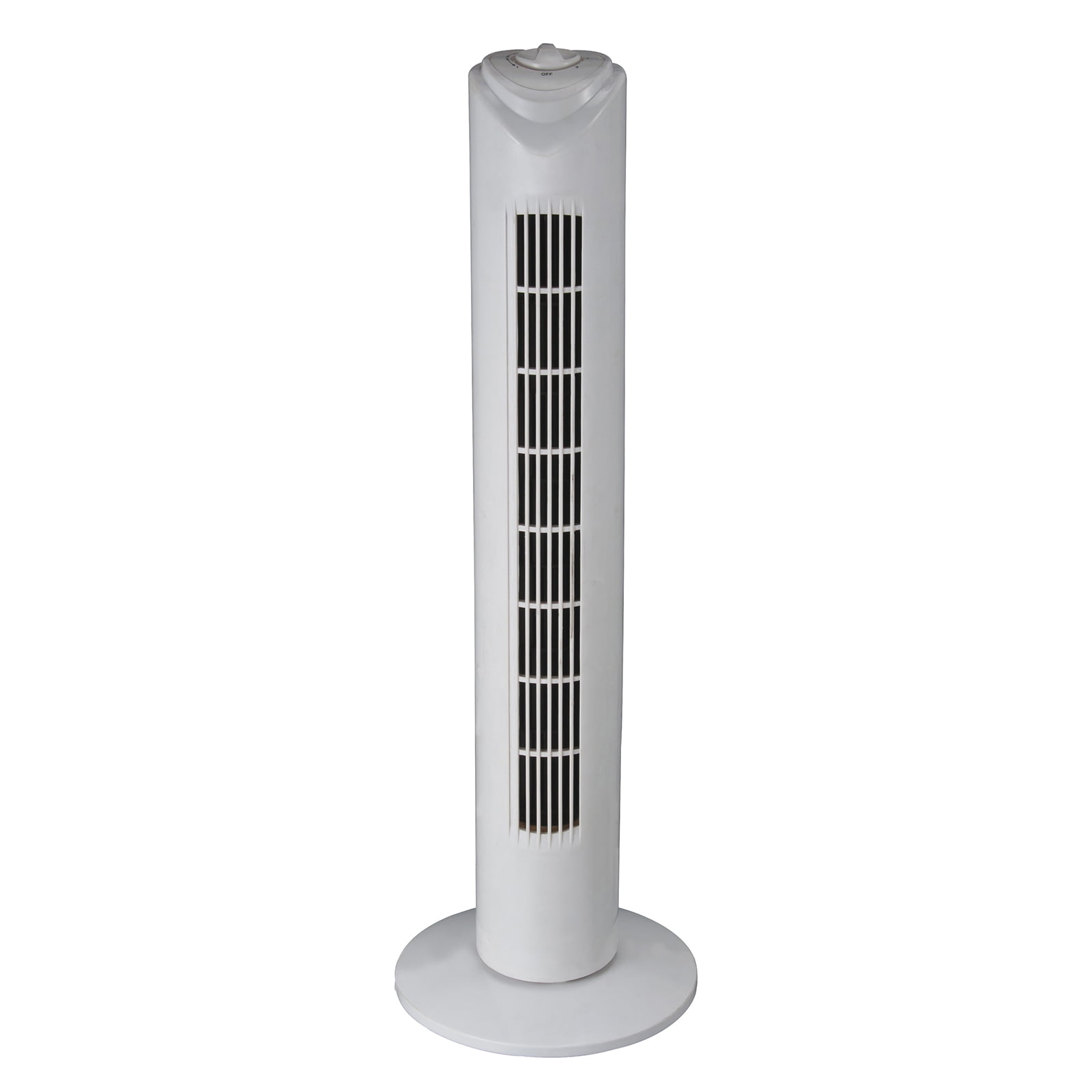Optimus 32" Tower 3-Speed Oscillating Fan, White - Walmart.com