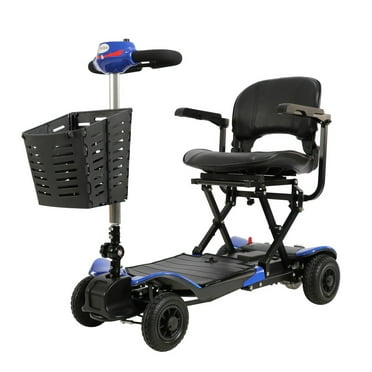 EV Rider Lightweight Foldable Mobility Scooter for Adults, Remote ...