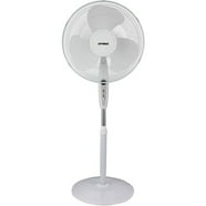 Lasko 1820 Elegance and Performance Pedestal Fan, 18", White - Walmart.com
