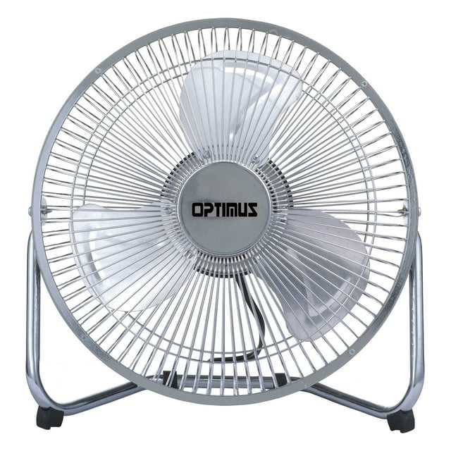 Optimus F-4092 Heavy Duty Aluminum 9 inch 2 Speed Industrial Fan ...